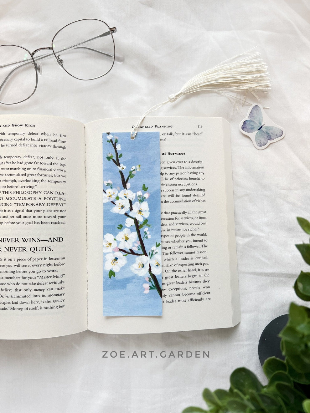 Four Season Bookmarks- Set of four bookmarks – Zoe Art Garden